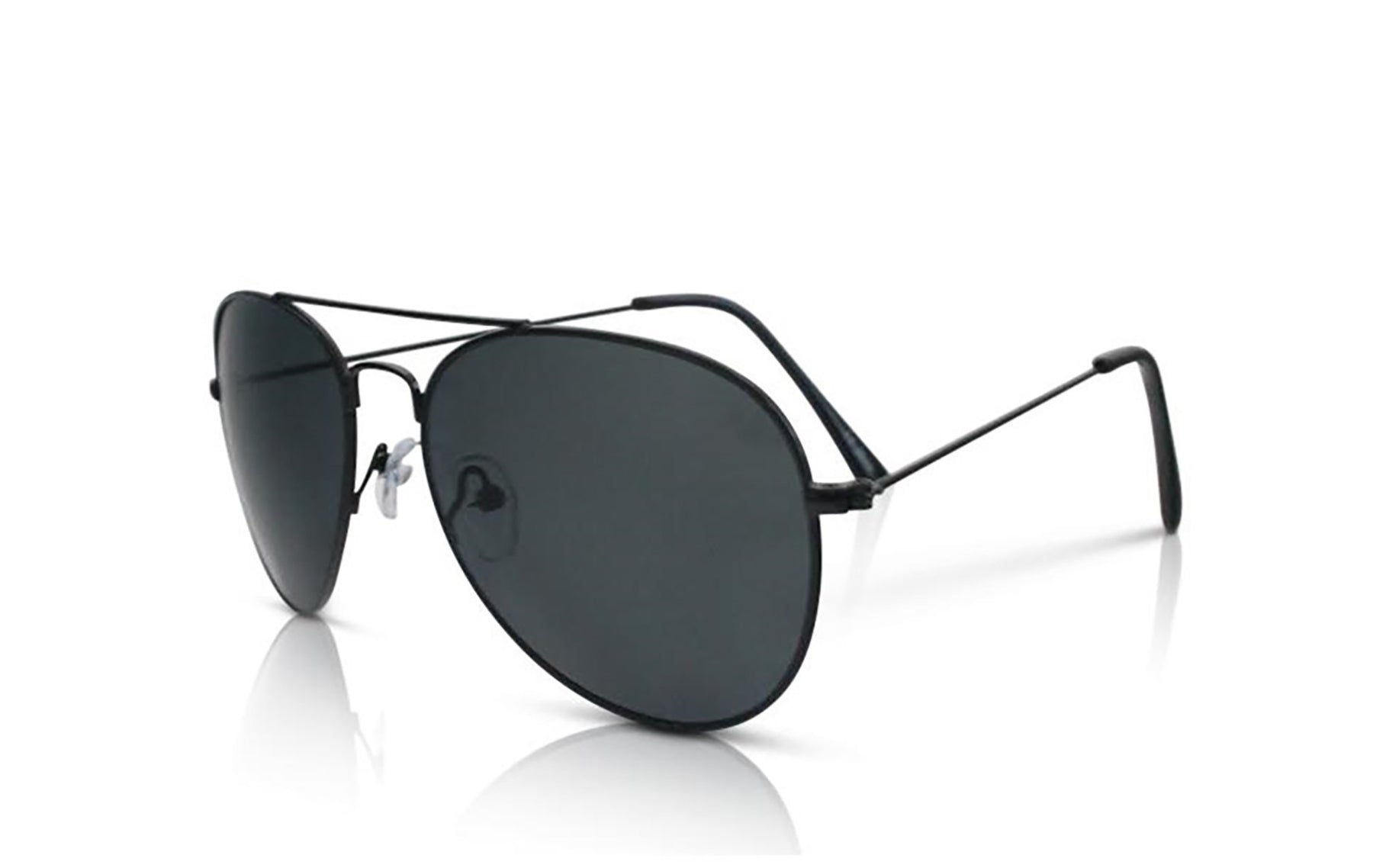 Black Lens Aviator Sunglasses – Far Out Sunglasses