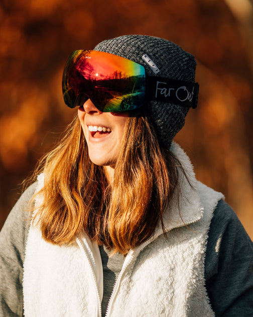 Red Lens Snow Goggles – Far Out Sunglasses